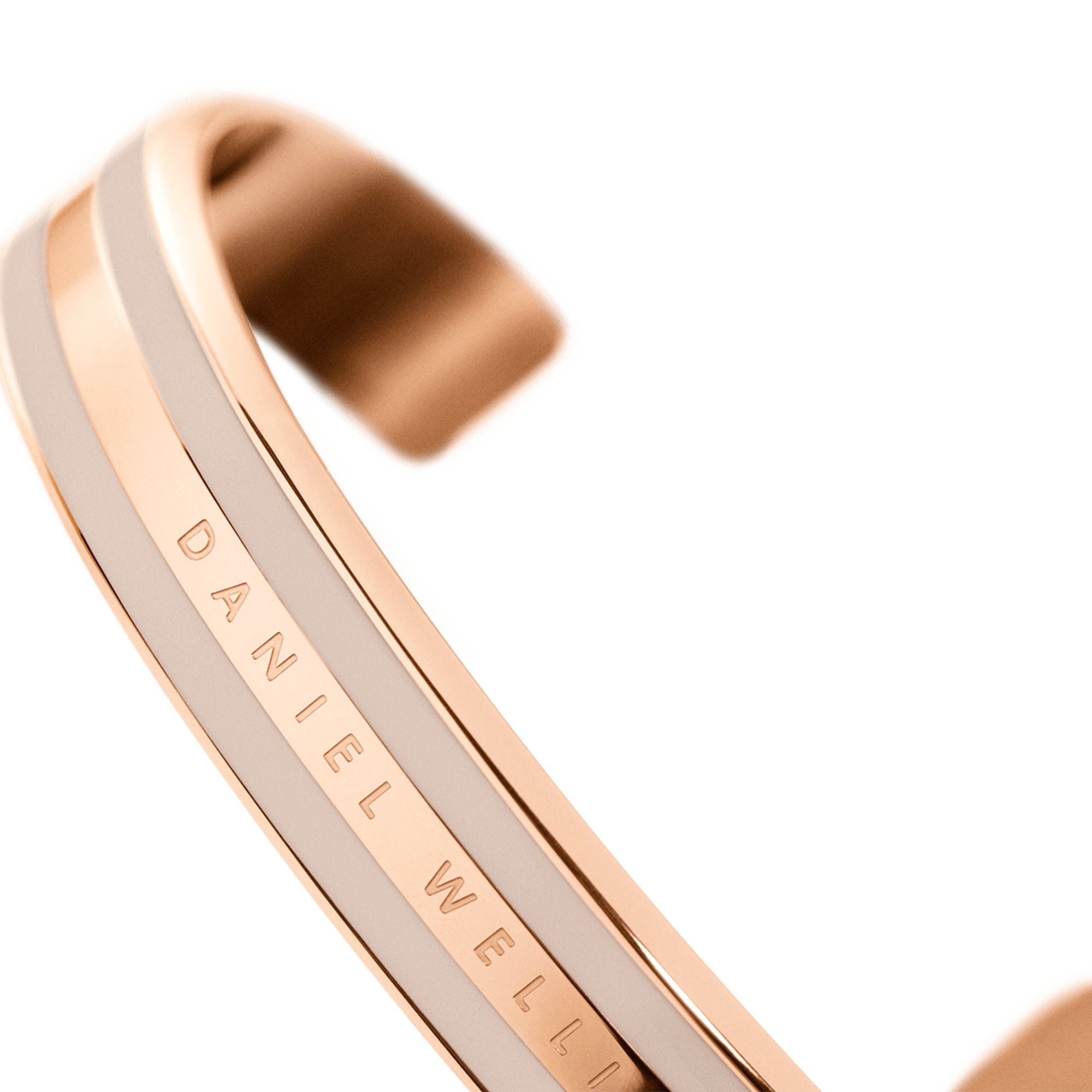 Jewellery - Emalie bracelet - rose gold & gray - Size M | DW