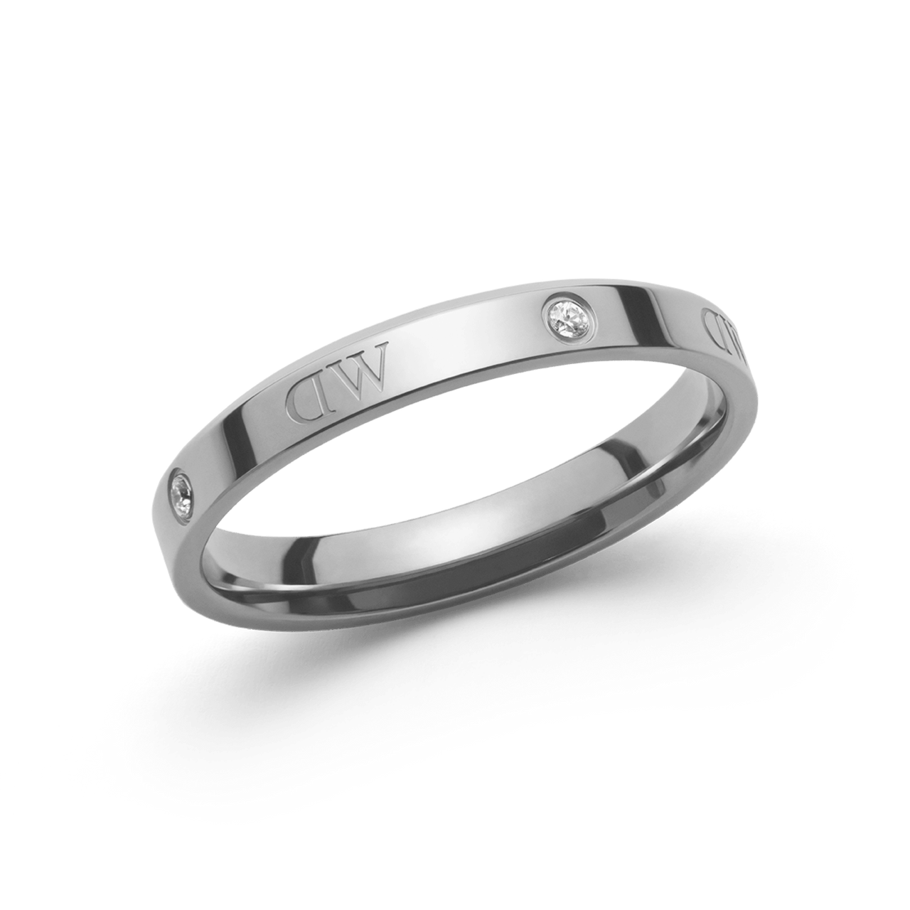 Jewellery - Classic Ring in silver - Size 48 | DW