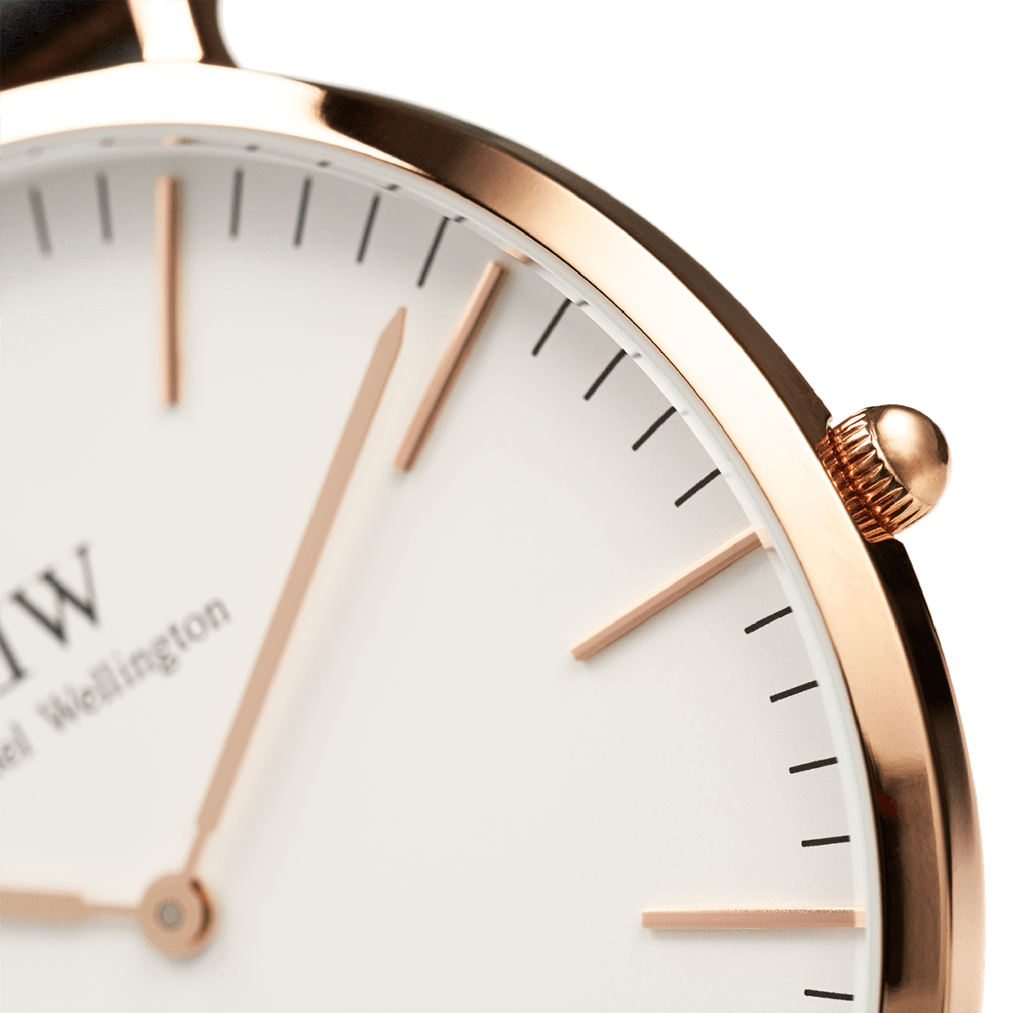 Oxford - Men's watch in rose gold with NATO band 40mm | DW