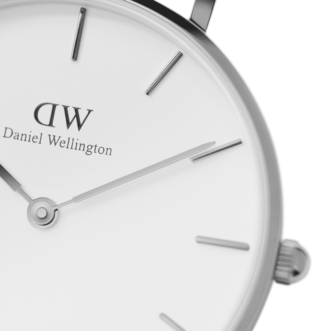 Petite Sterling - Small women's silver watch - 32mm | DW